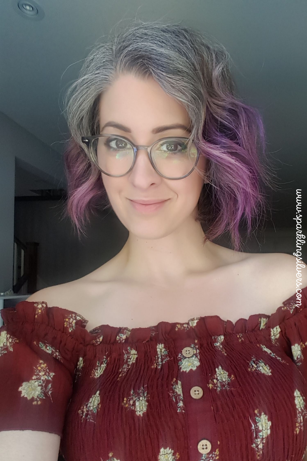 Add Temporary Colors to Your Natural Gray Hair while Going Gray!