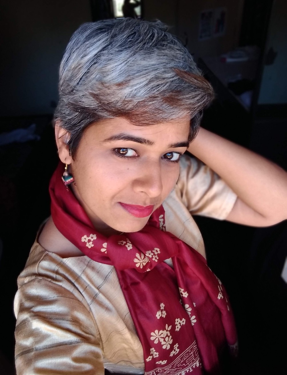 Gray Hair Transition Story: Anjana Going Gray in India!