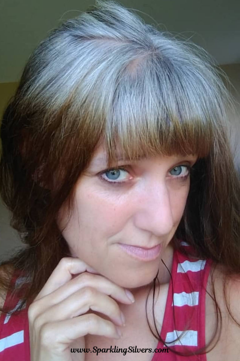 How to Blend Gray Hair Demarcation Line at Home!