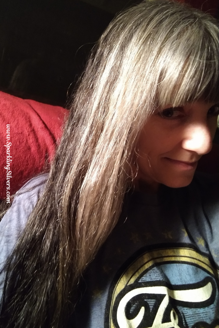 How to Blend Gray Hair Demarcation Line at Home!