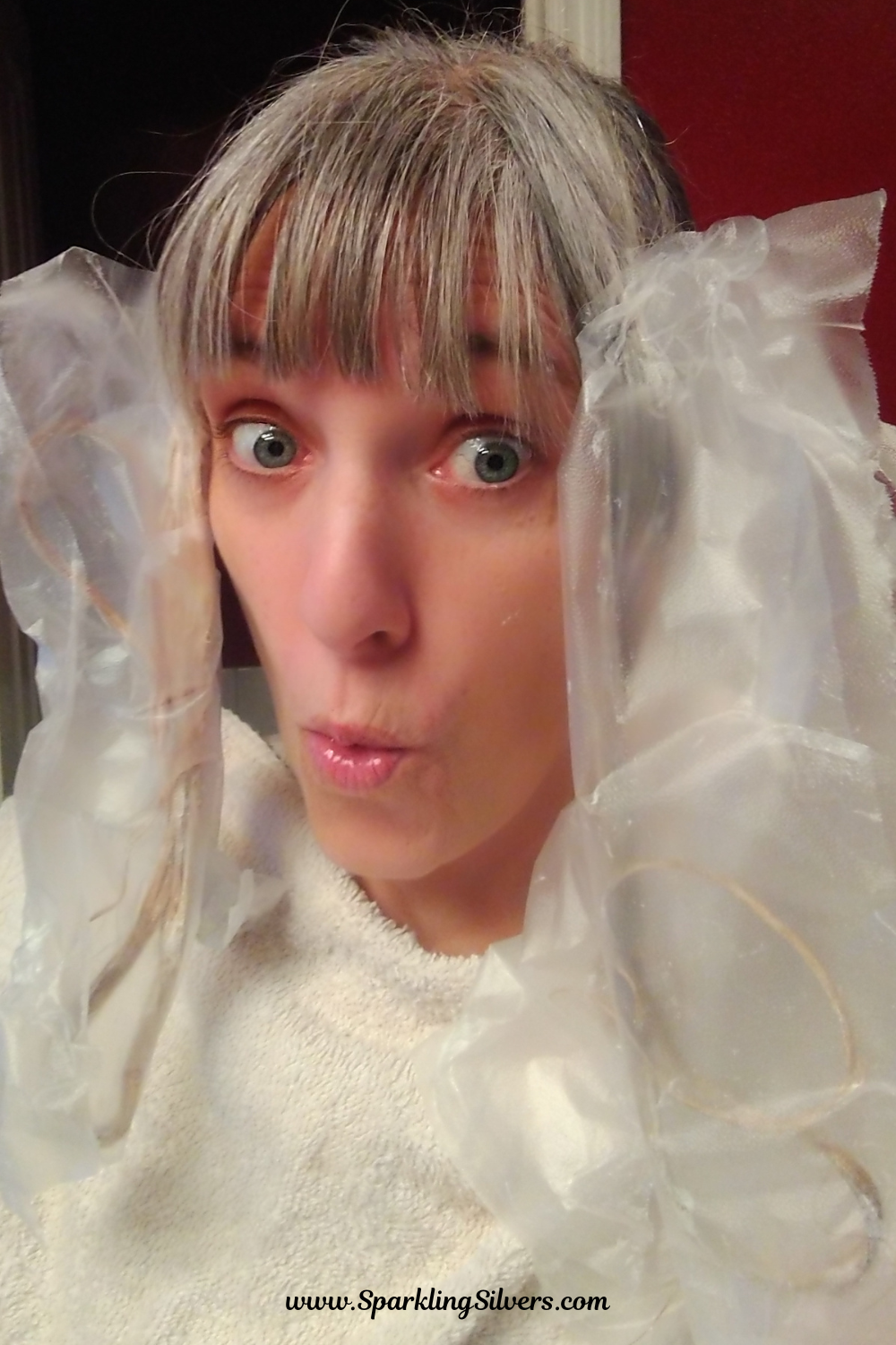 How to Blend Gray Hair Demarcation Line at Home!