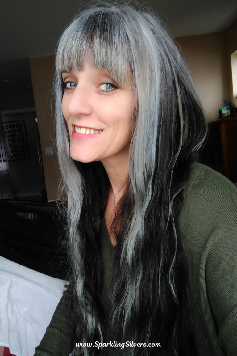 How to Blend Gray Hair Demarcation Line at Home!