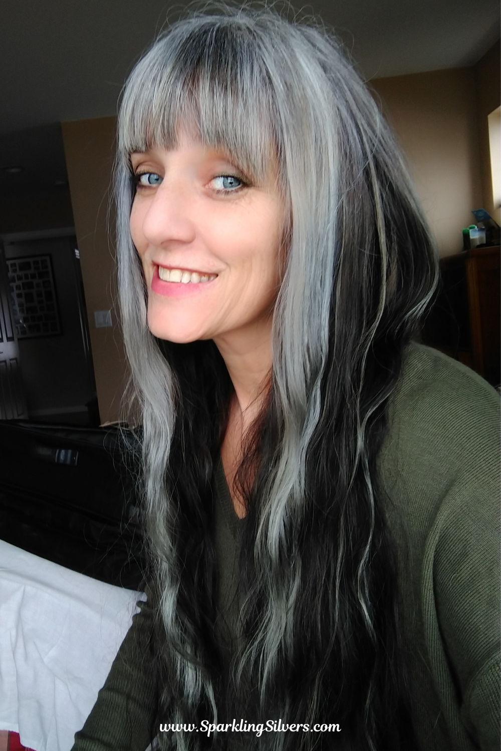 How to Blend Gray Hair Demarcation Line at Home!