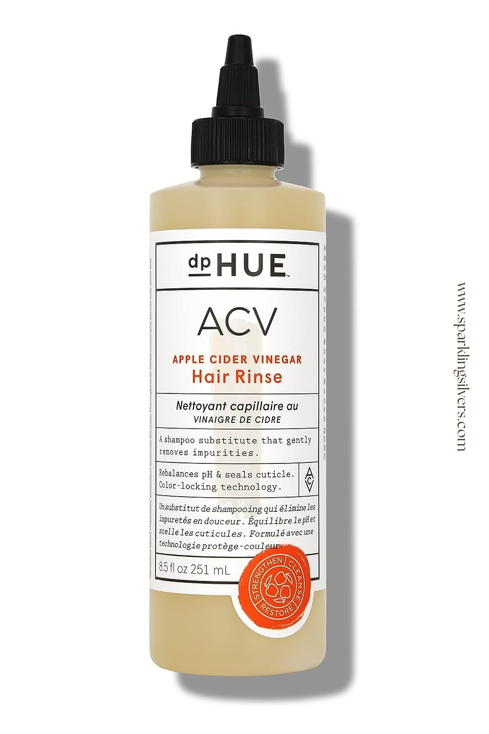 ACV Rinse: For Radiant, Healthy-Looking Gray Hair