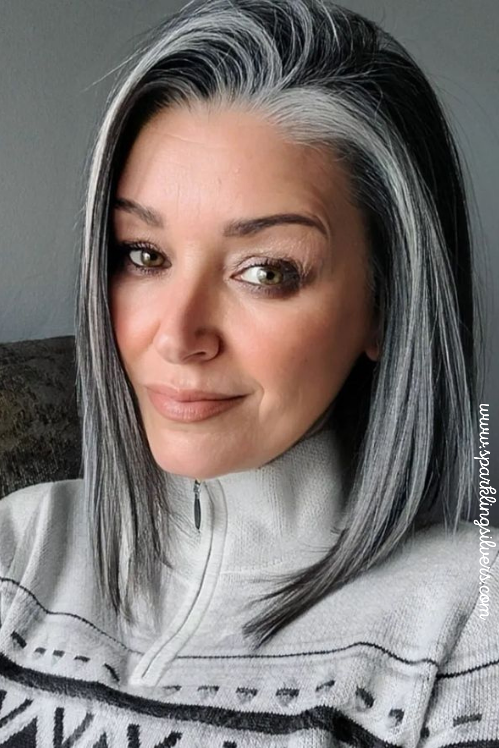 Jennifer's Gorgeous Gray Hair Transition - SparklingSilvers