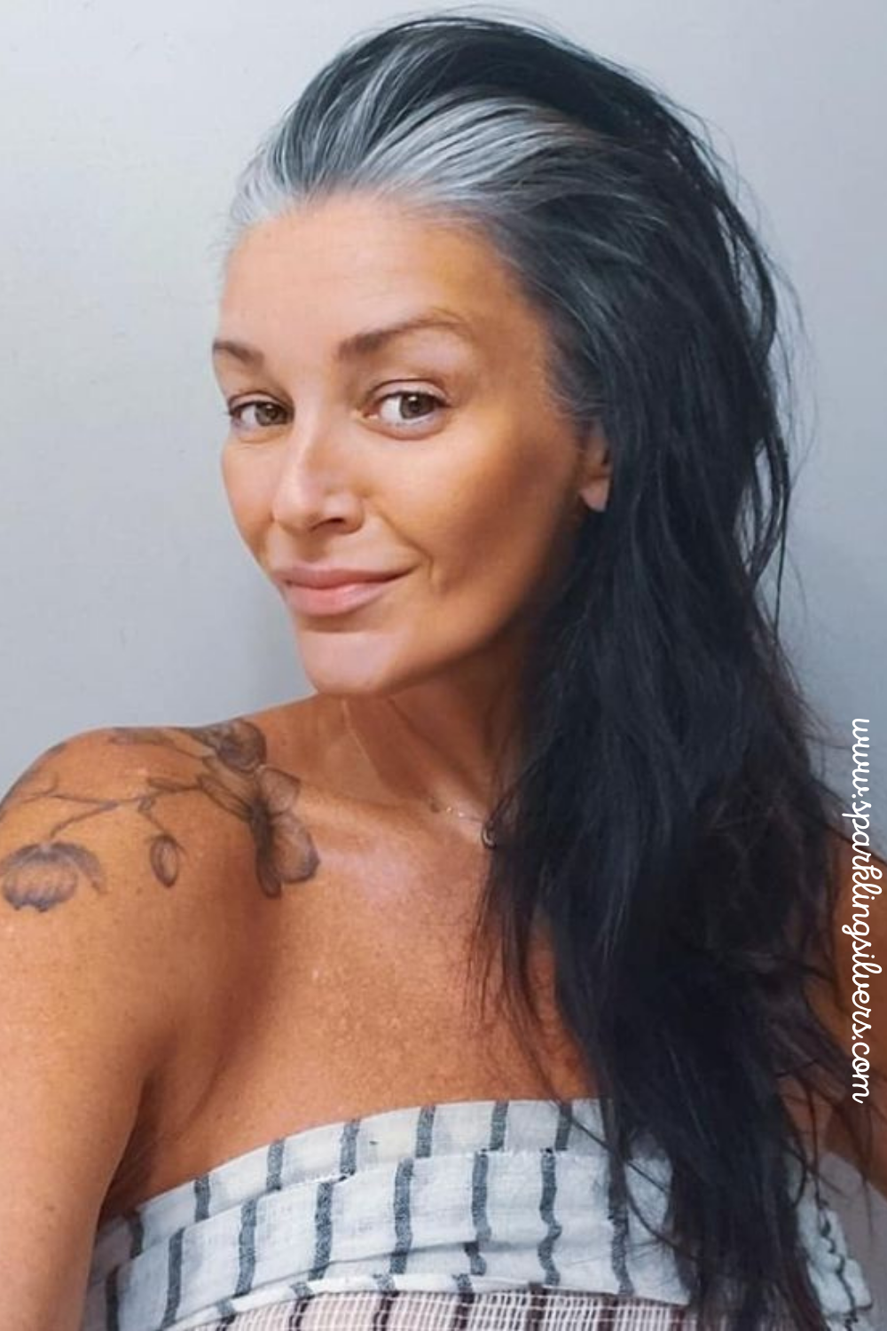 Jennifer's Gorgeous Gray Hair Transition - SparklingSilvers