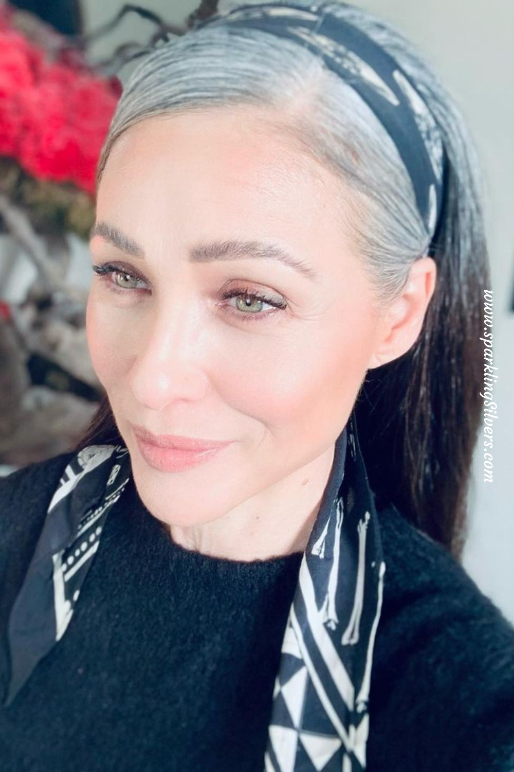 10 Excellent Ideas to Hide Gray Hair Demarcation Line - SparklingSilvers