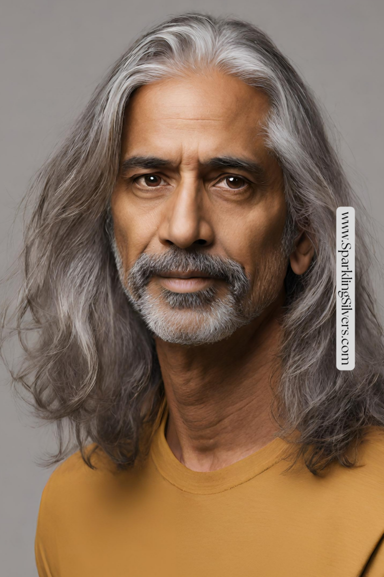 Modern Gray Hairstyles for Men - SparklingSilvers