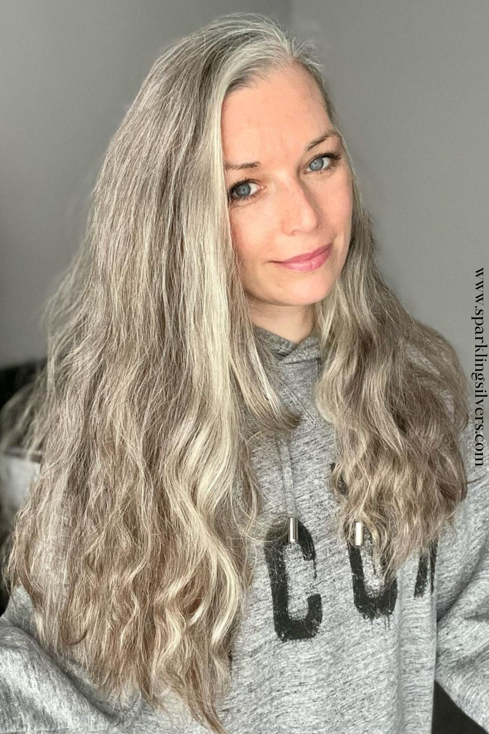 3 Solid Reasons To Embrace Long Grey Hair This Year - SparklingSilvers